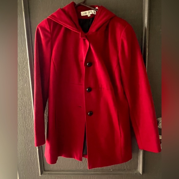 Larry Levine | Jackets & Coats | Hooded Pea Coat | Poshmark